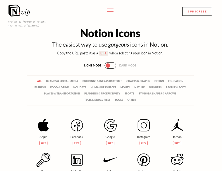 Notionで使えるアイコン素材サイト5選！使い方も解説 | こかげオンライン